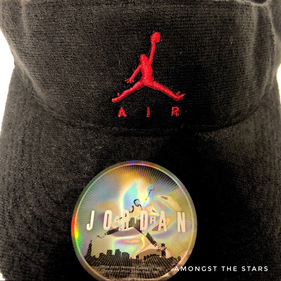 Jordan | Accessories | Nike Air Jordan Jumpman Poolside Black Terry ...